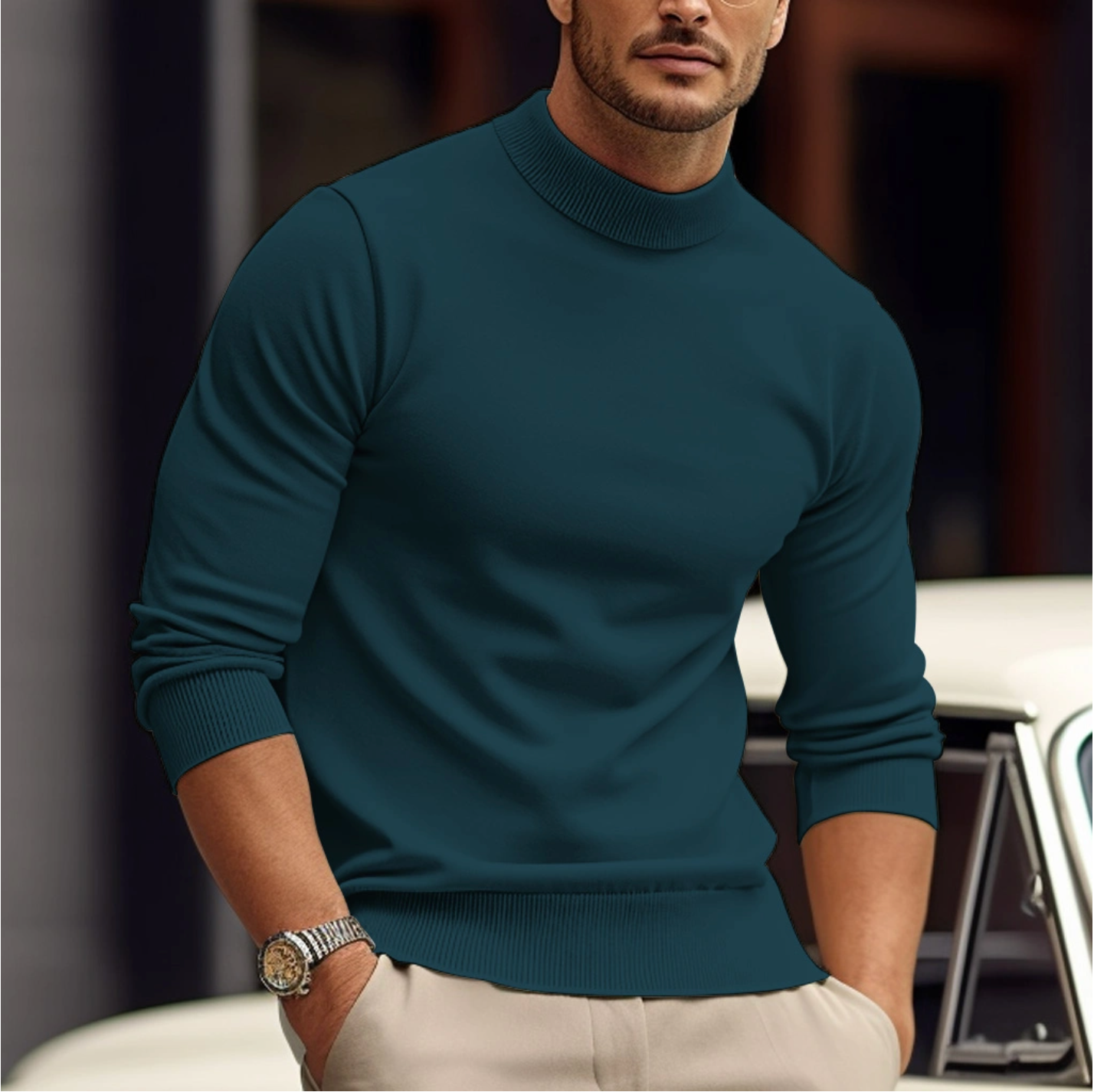 Olaf | Pull décontracté élégant pour homme – Vesper Lorain